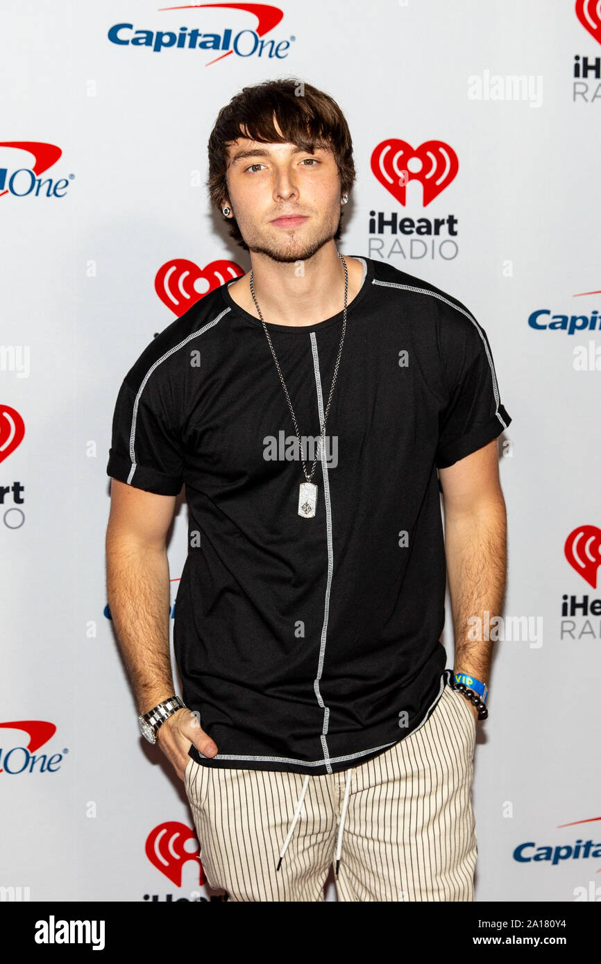 September 21, 2019, Las Vegas, Nevada, U.S: WESLEY STROMBERG of Emblem3 ...