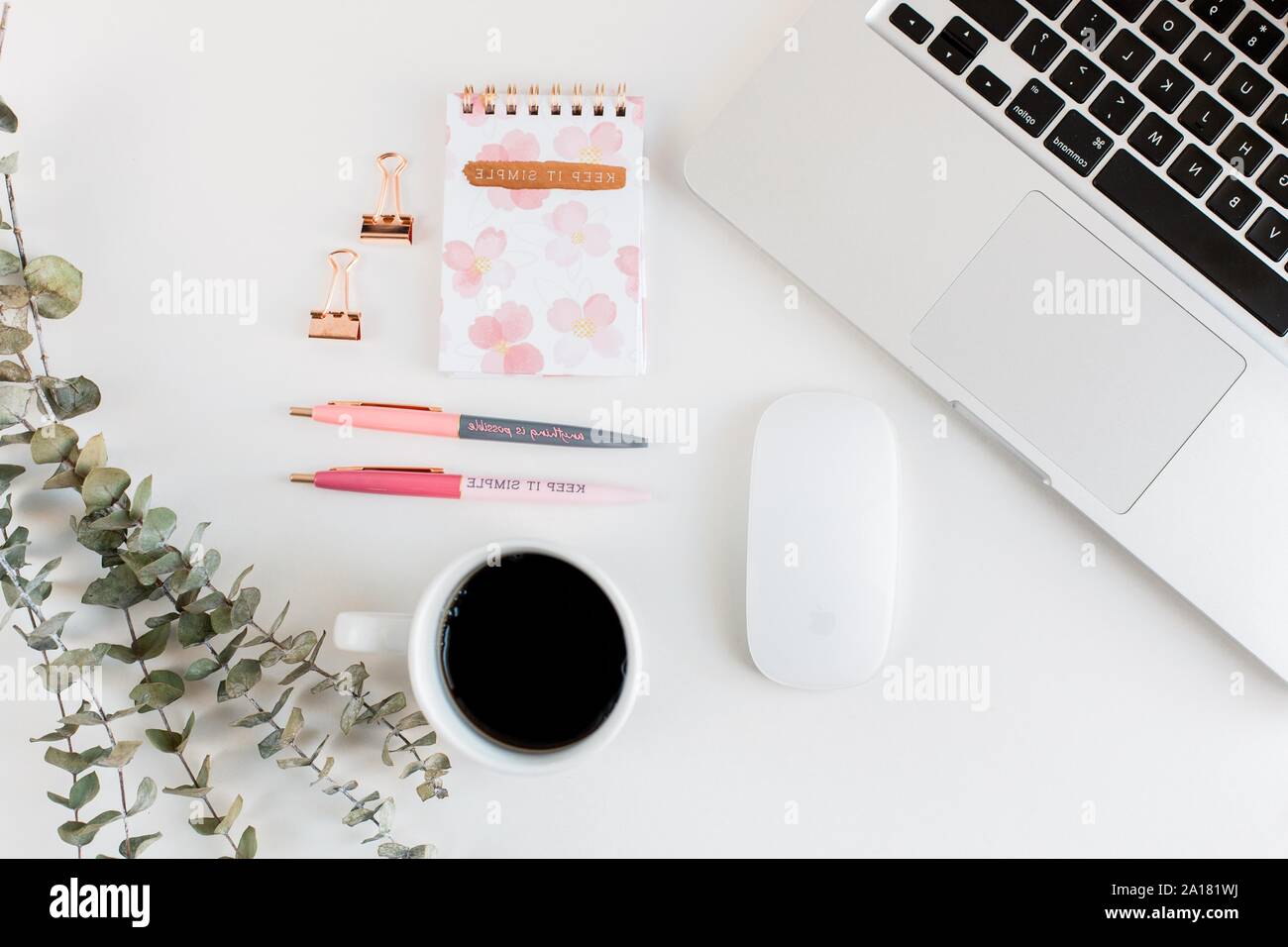 Office officework laptop notebook notes Smartphone documents book pen ...