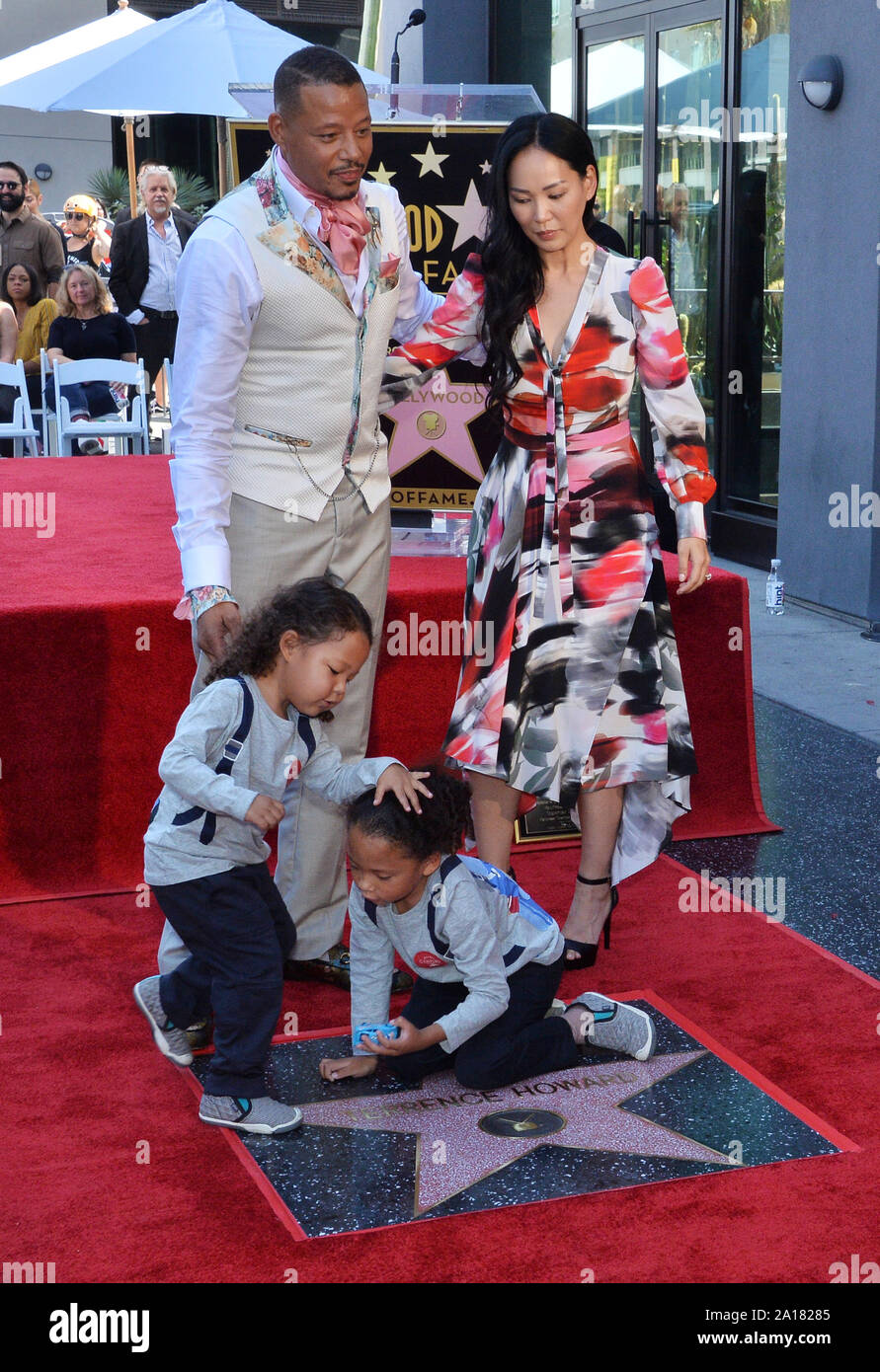 Los Angeles, United States. 24th Sep, 2019. Actor Terrence Howard is ...
