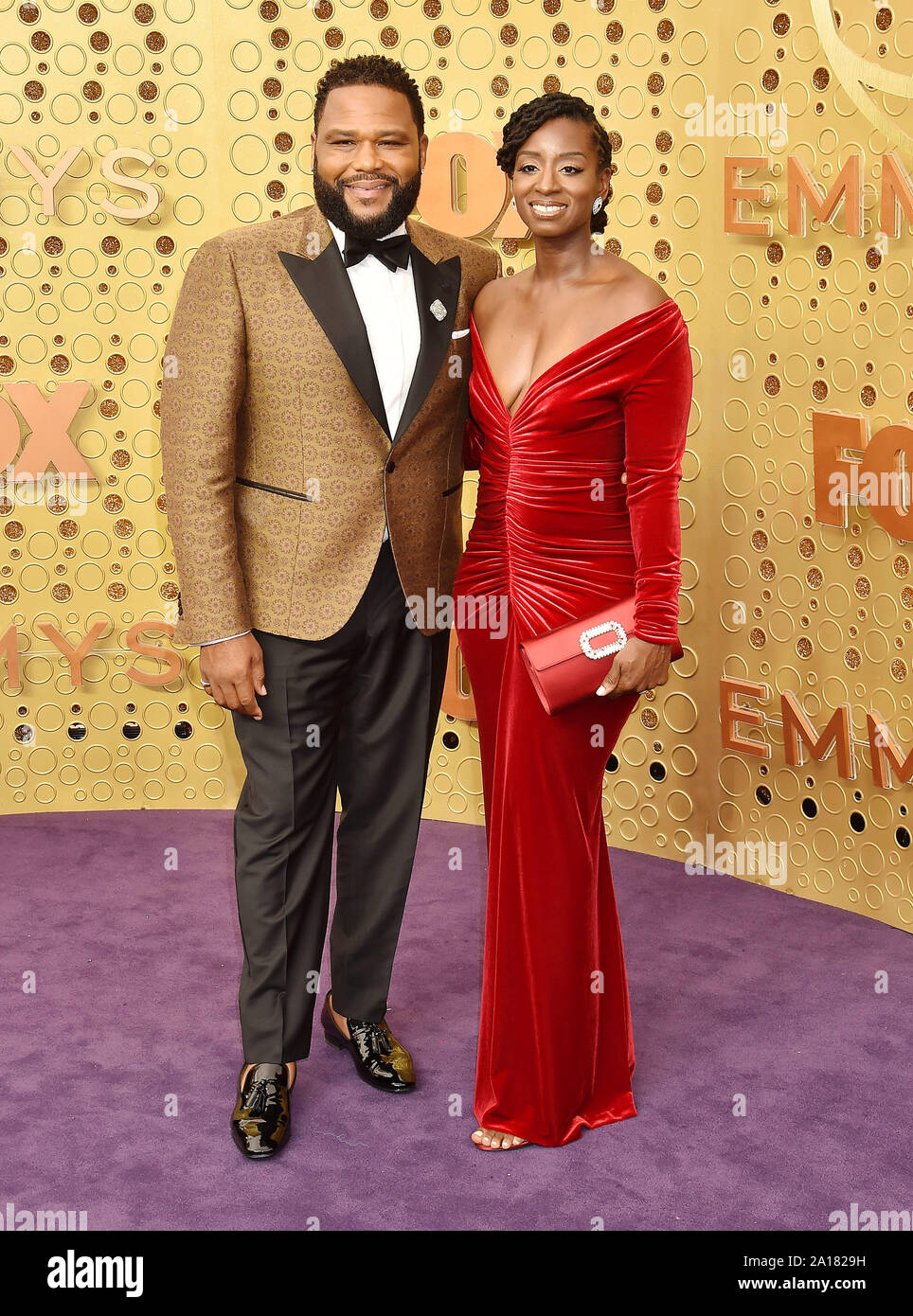 LOS ANGELES, CA - SEPTEMBER 22: Anthony Anderson and Alvina Stewart ...