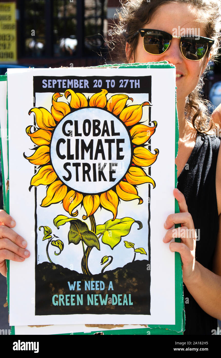 Global climate strike campaign hi-res stock photography and images - Alamy