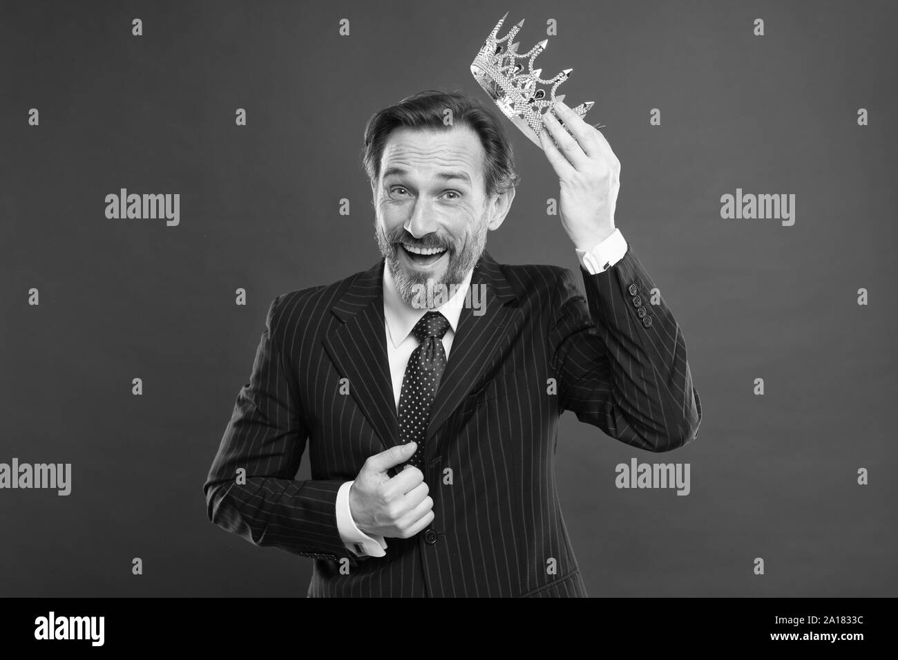 I am just superior. Become king ceremony. Award and achievement ...