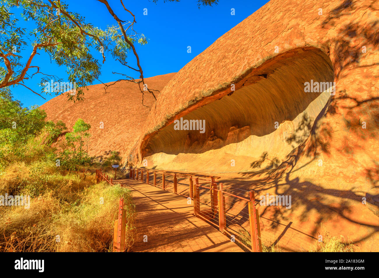 Kulpi watiku, the senior cave of men along Mala Walk at base of Ayers ...