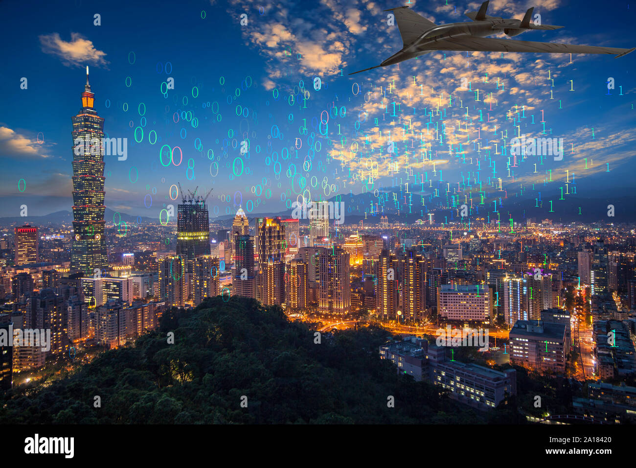 The Technology Artificial intelligence (AI) and internet of things IOT ...