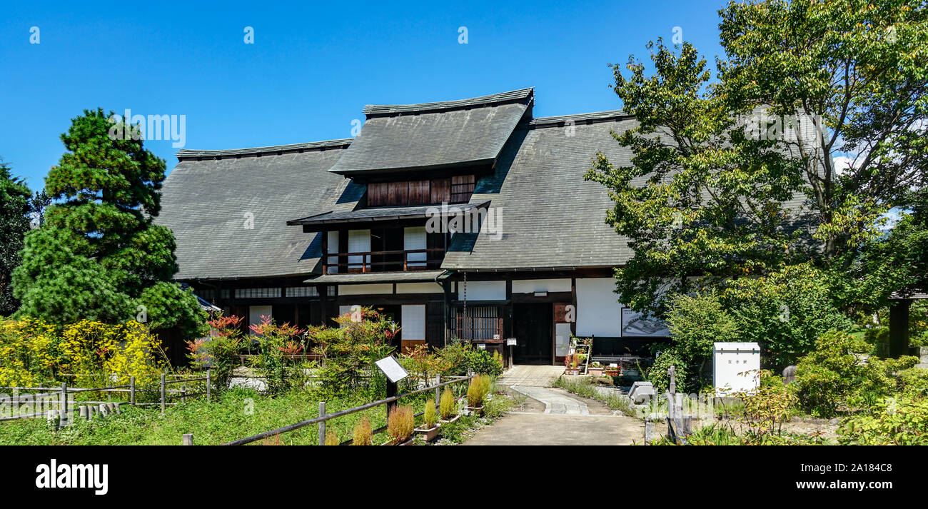 Kanzo Yashiki (Former Takano Family Residence), a traditional Japanese ...