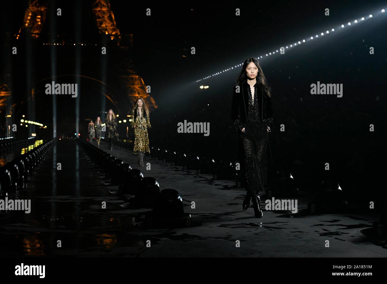Saint laurent paris ss20 hi-res stock photography and images - Alamy