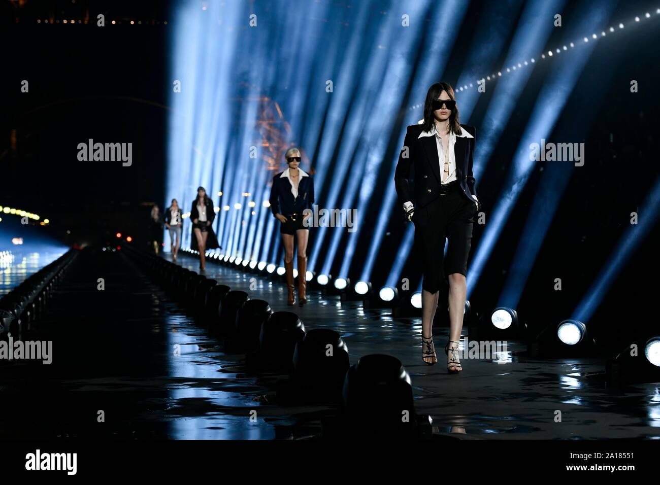 Saint laurent 2019 spring summer hi-res stock photography and images ...