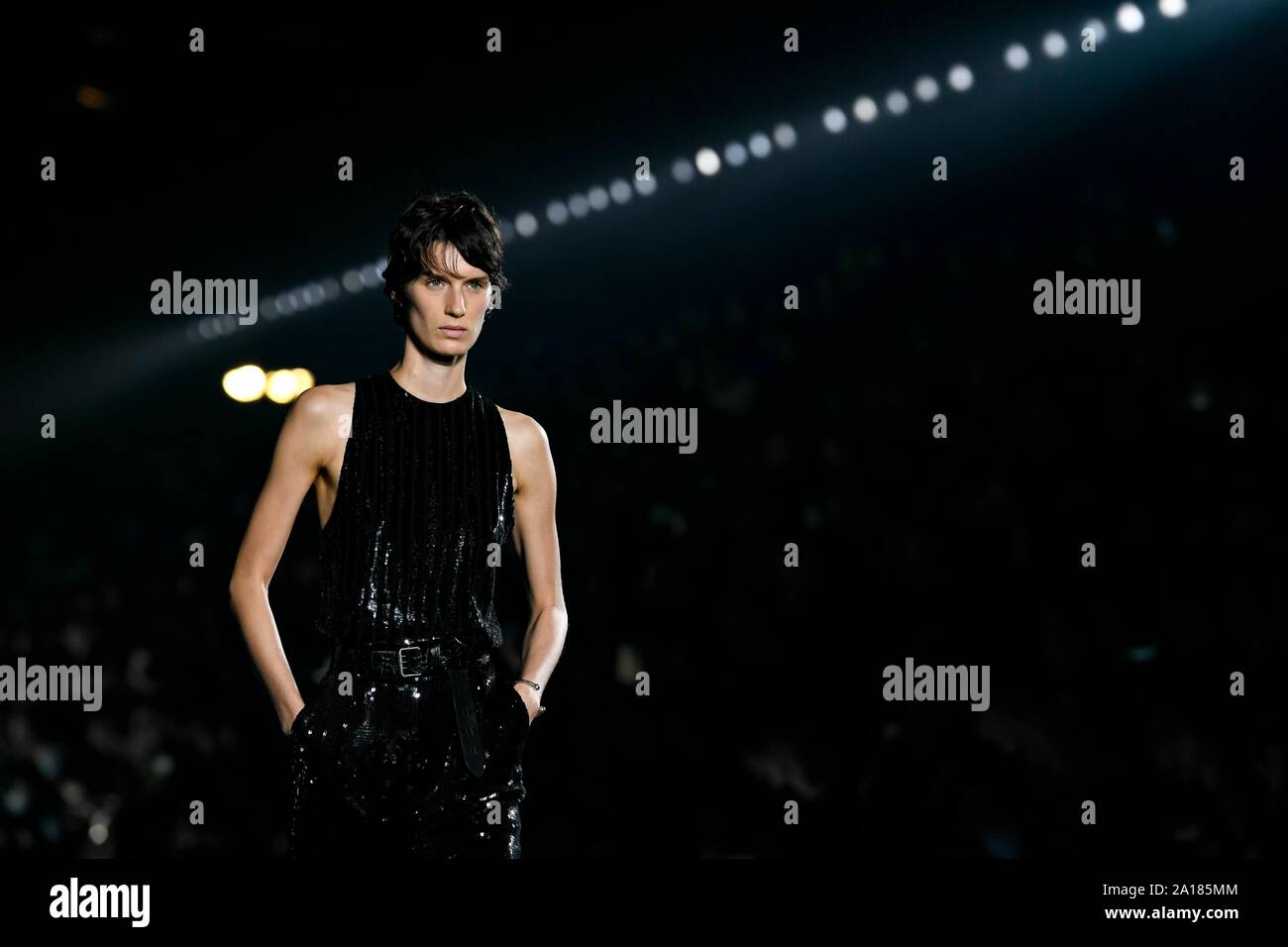 Saint laurent paris ss20 hi-res stock photography and images - Alamy