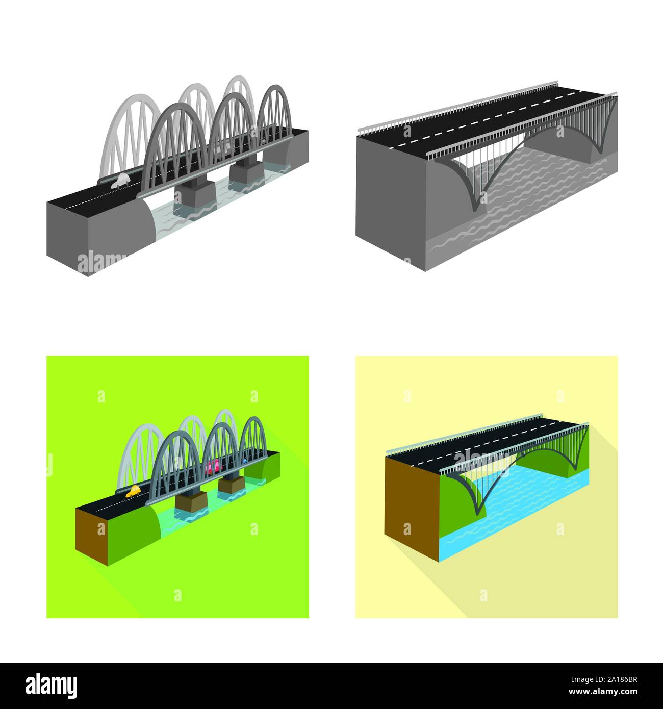 Isolated object of connection and design icon. Collection of connection ...