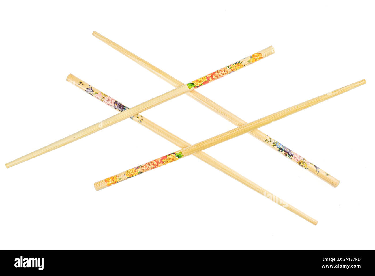 Crossed chopsticks Cut Out Stock Images & Pictures - Alamy