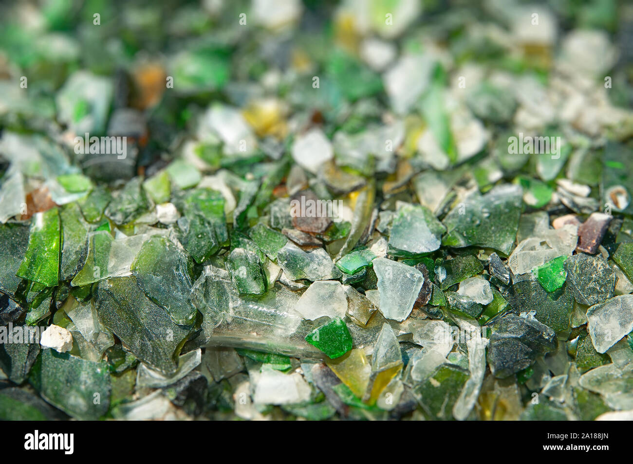 background of recycle pieces of broken glass Stock Photo - Alamy