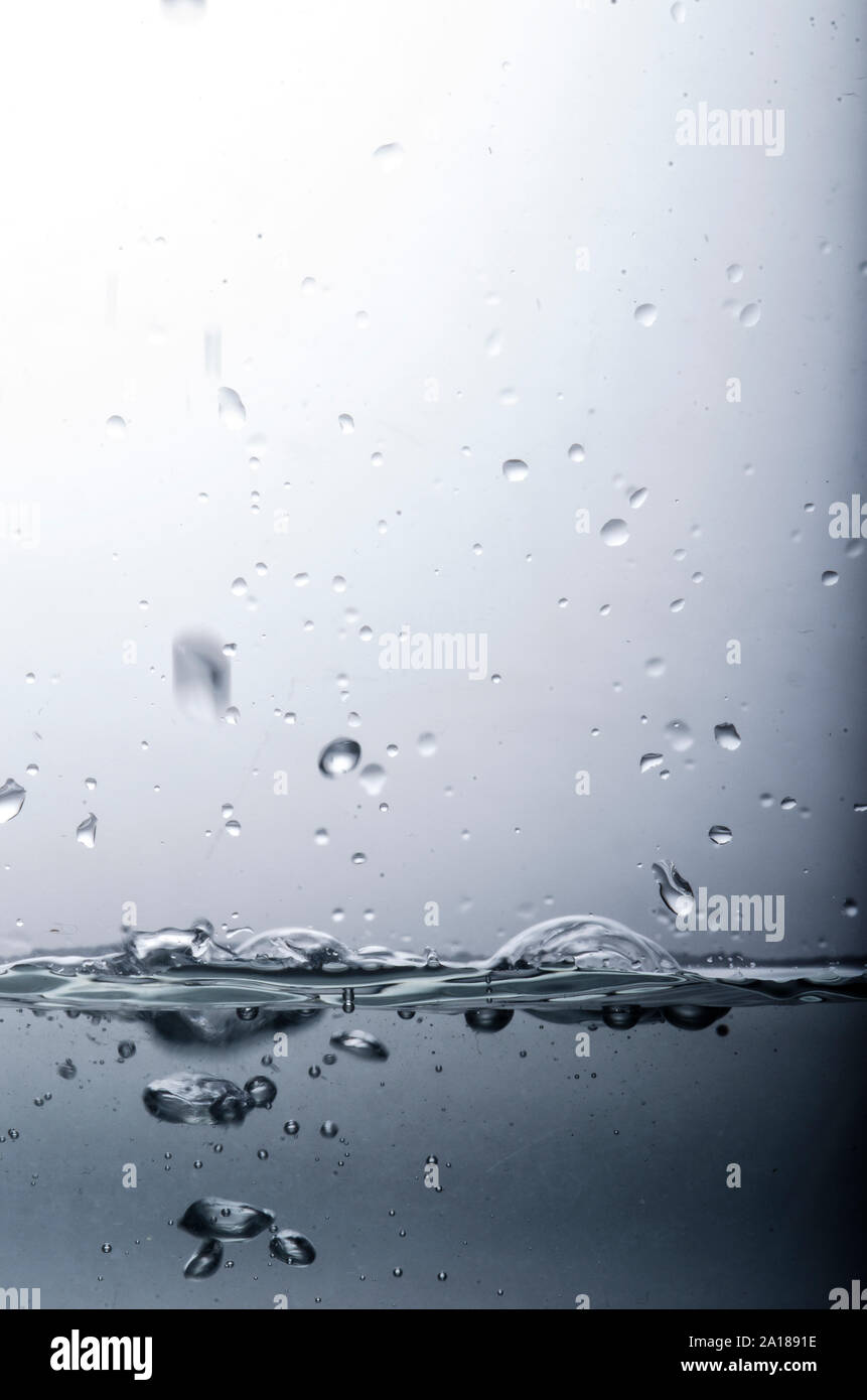 Water Drop on White Stock Photo - Alamy