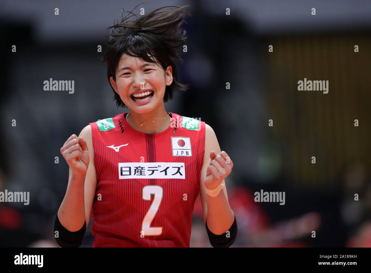 Sapporo, Japan. 24th Sep, 2019. Sarina Koga (JPN) Volleyball :2019 FIVB ...