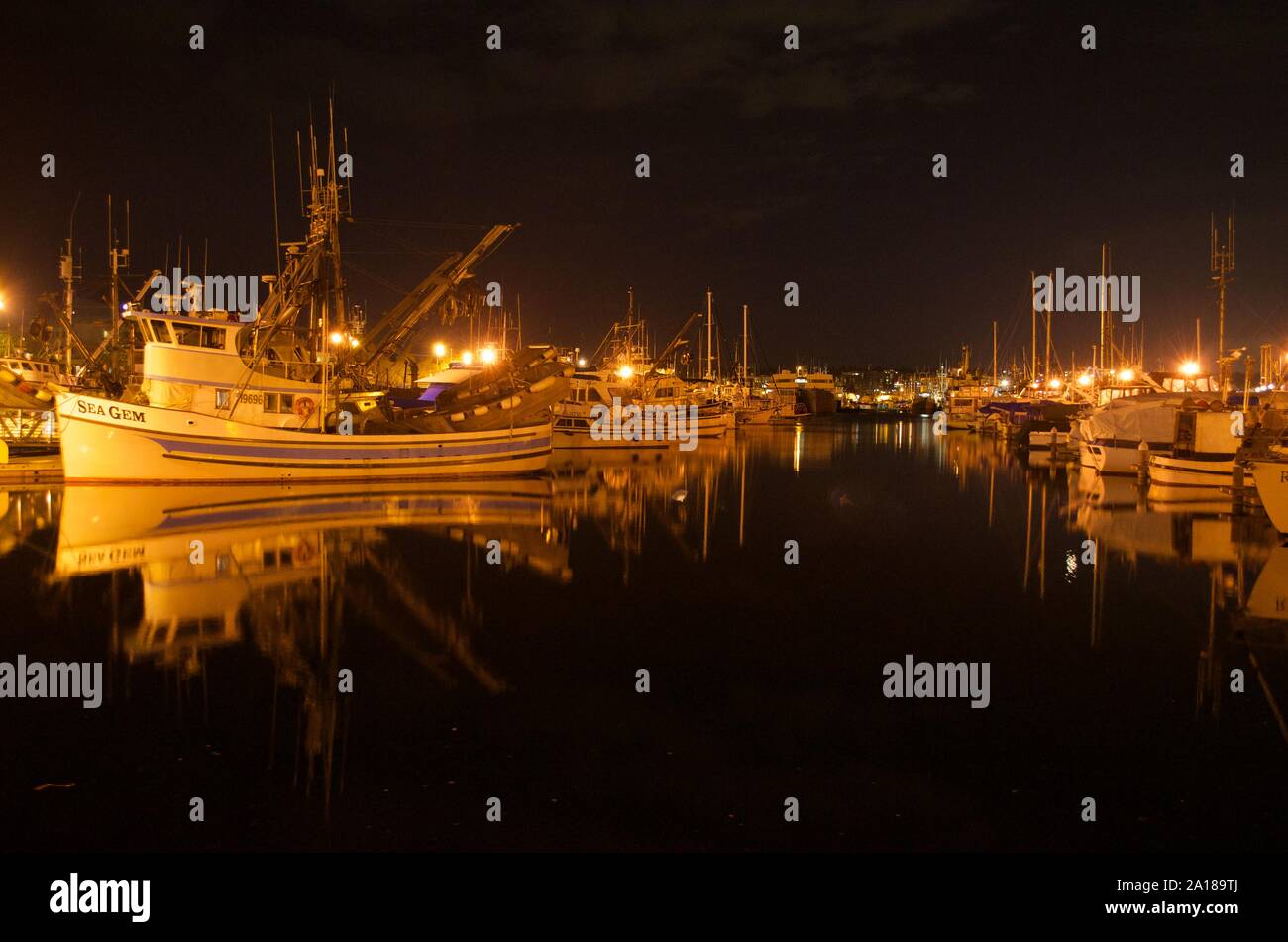 Ballard Fishing Fleet Stock Photo - Alamy