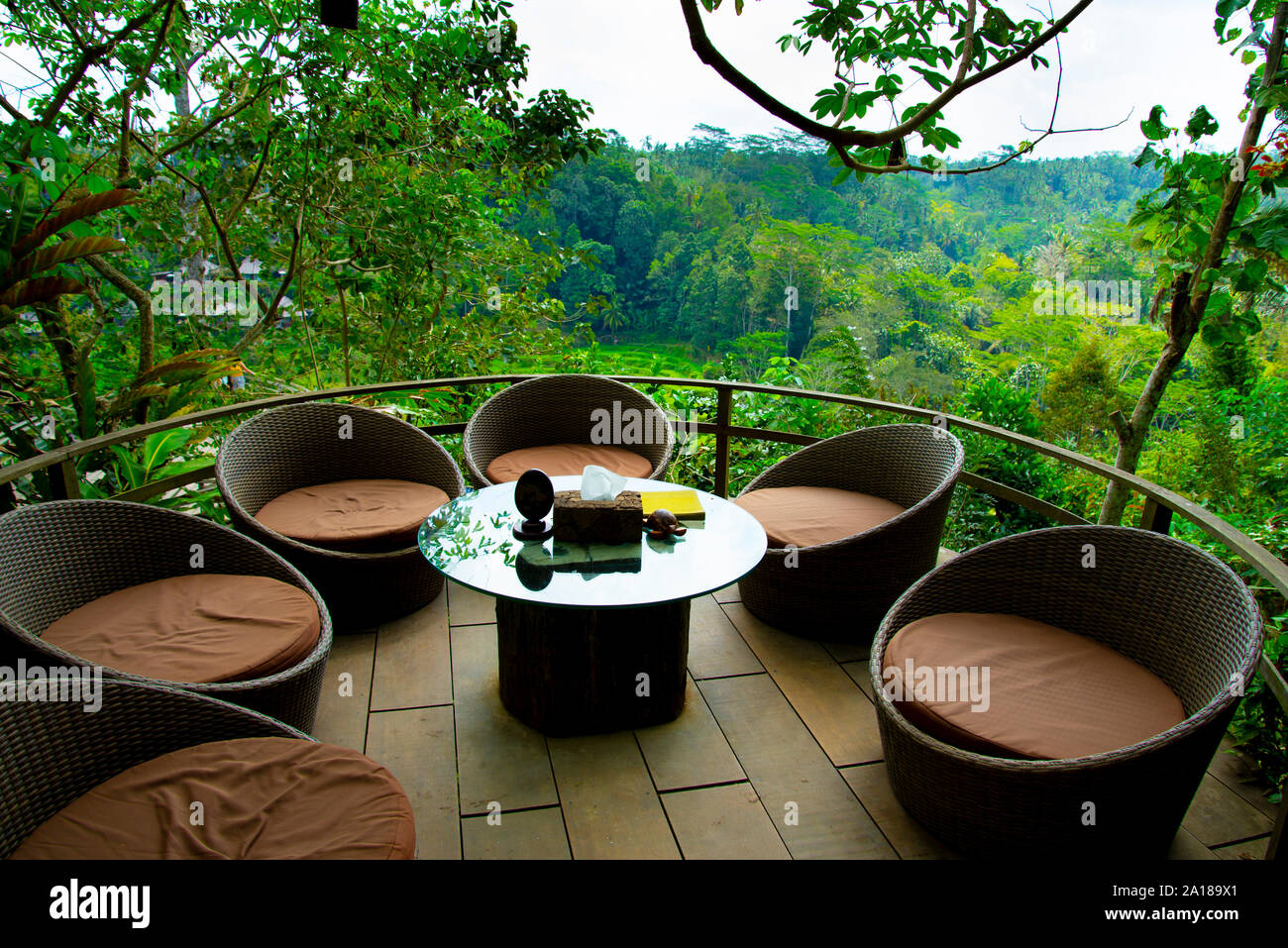 Dinner Table - Bali - Indonesia Stock Photo - Alamy