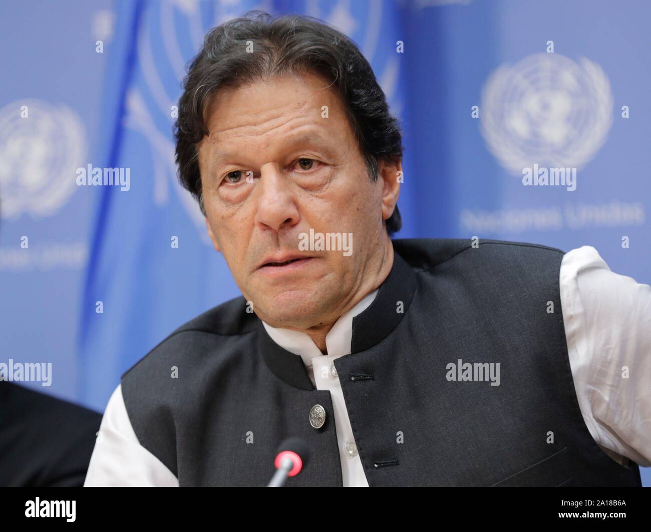 United Nations, New York, USA, September 24, 2019 - Prime Minister of ...