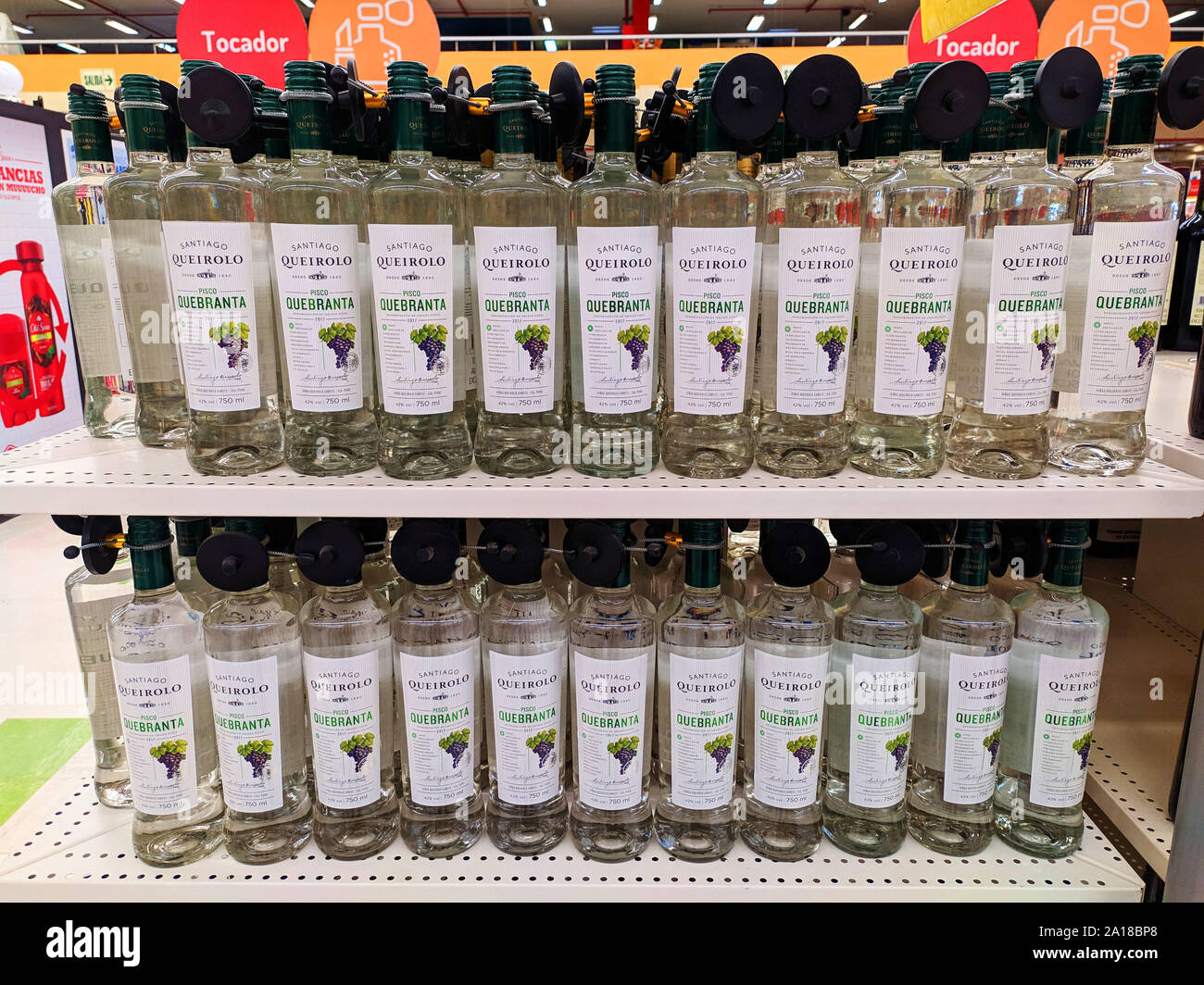 Supermarket Metro Lima Peru Cencosud Stock Photo - Alamy