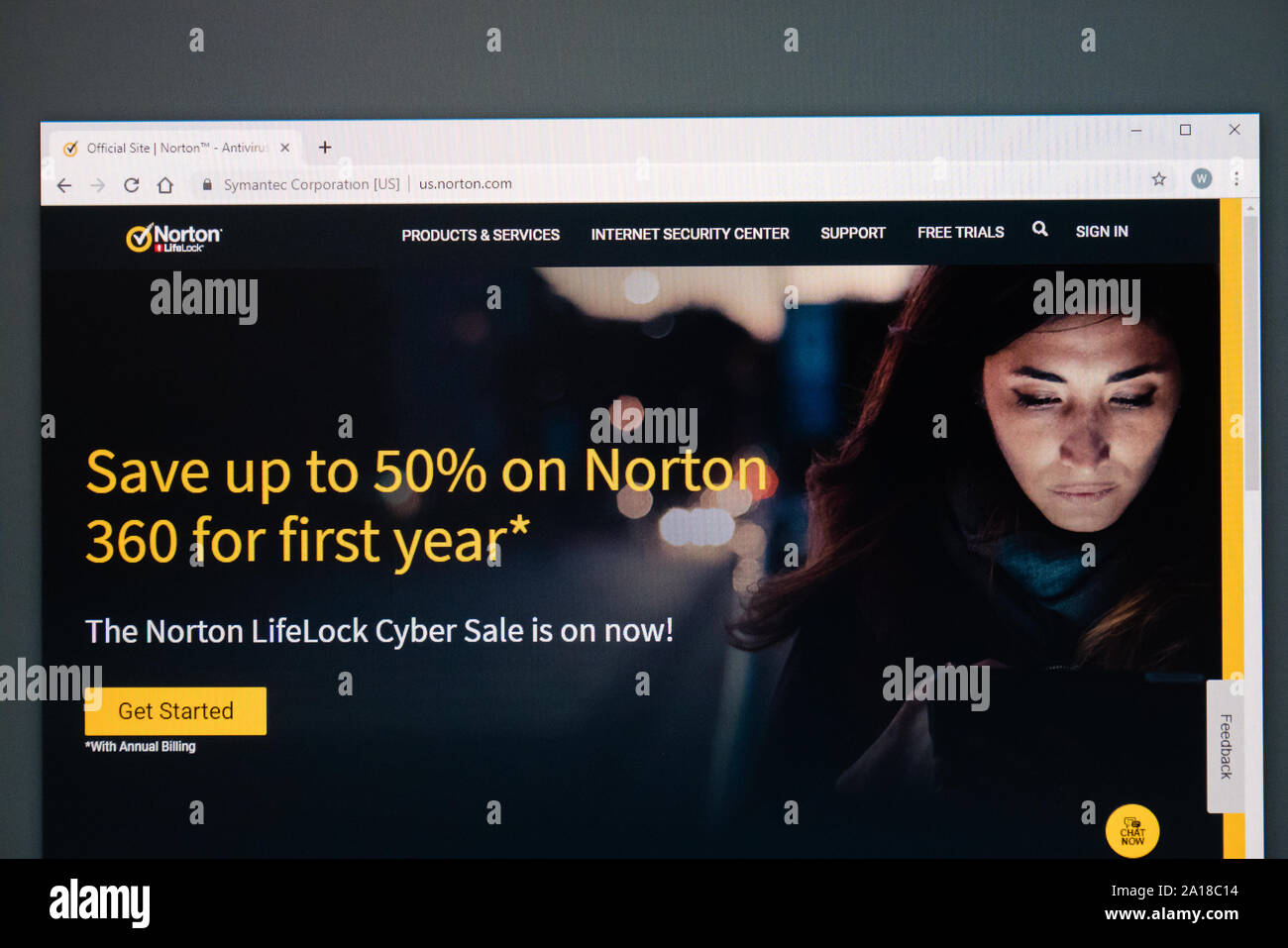 Norton company website hi-res stock photography and images - Alamy
