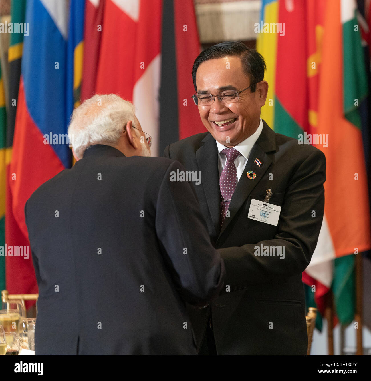 New York, NY - September 24, 2019: Prime Minister of India Narendra ...
