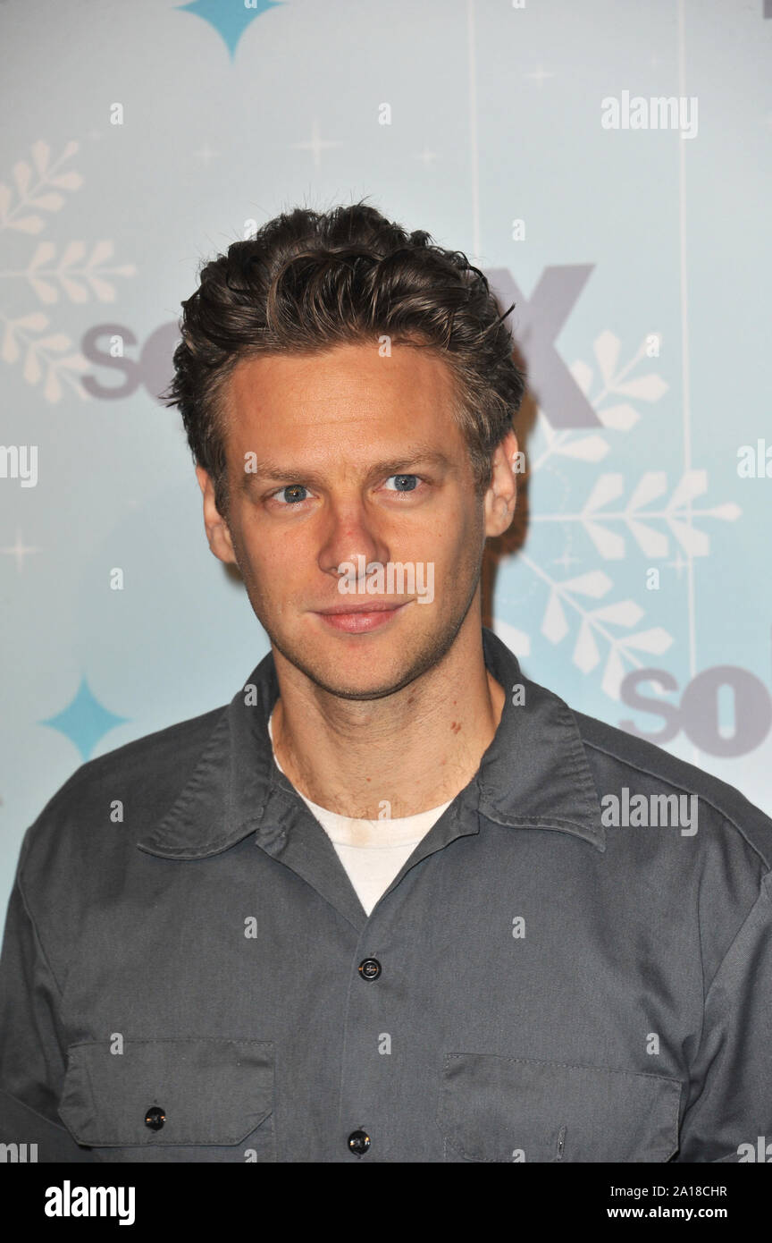 LOS ANGELES, CA. January 12, 2011: Jacob Pitts at the Fox All-Star ...