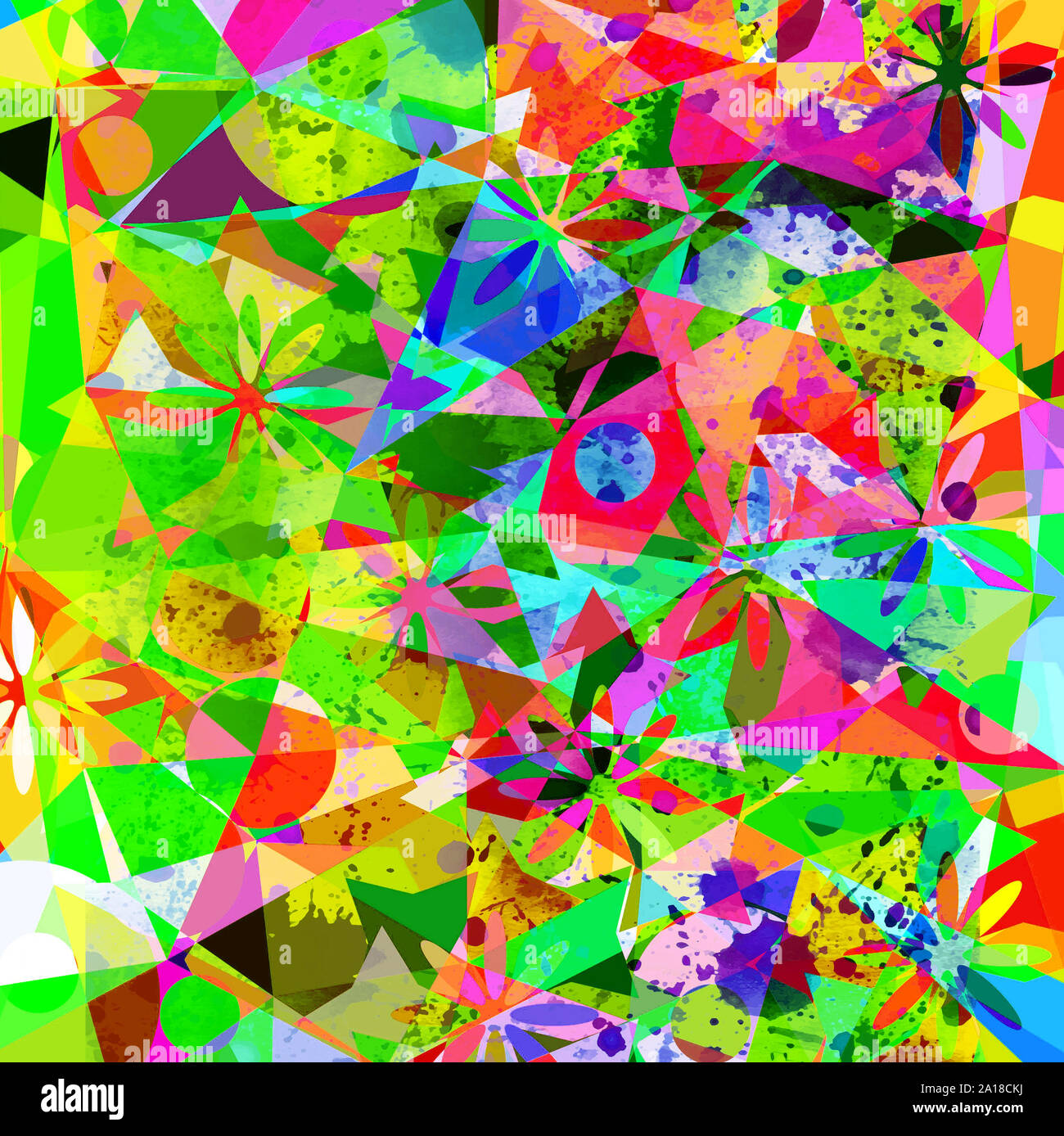 Colorful odd gunge abstract background design Stock Photo - Alamy