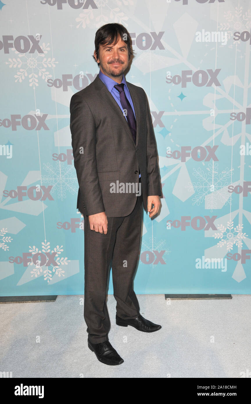 LOS ANGELES, CA. January 12, 2011: Jason Gann at the Fox All-Star Party ...
