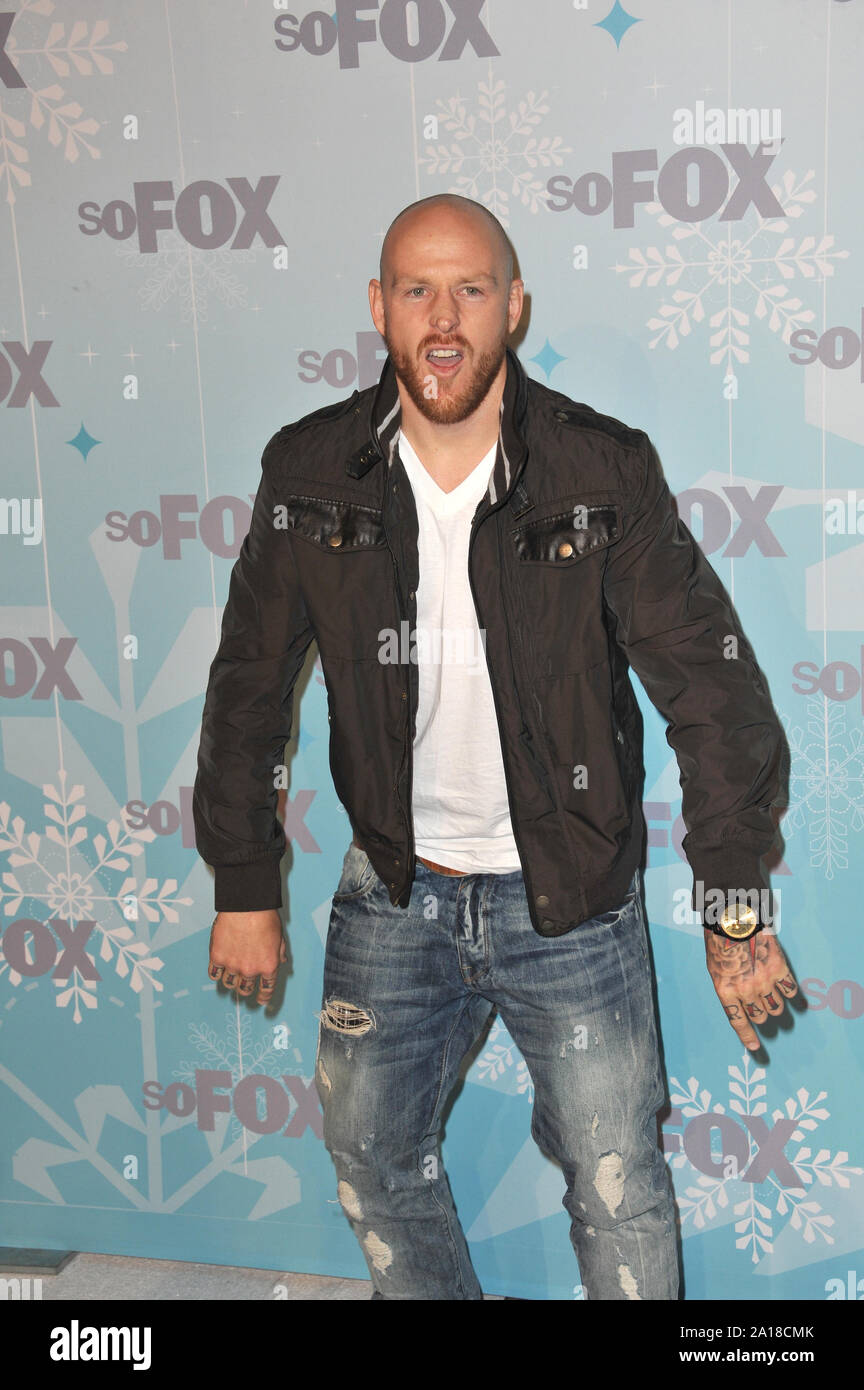 LOS ANGELES, CA. January 12, 2011: Jason Ellis at the Fox All-Star ...