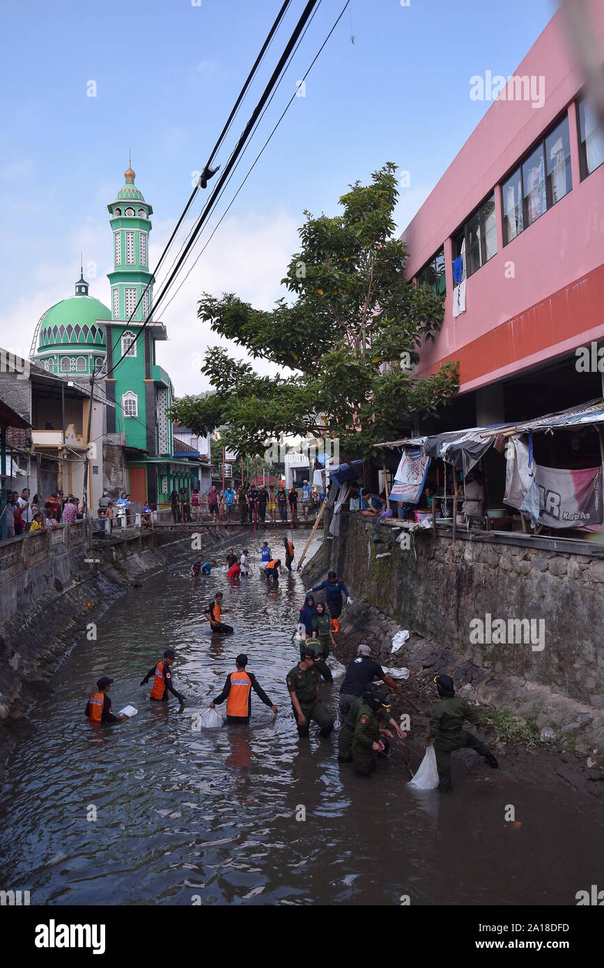 cooperation to clean the river from garbage, clean the river, protect ...