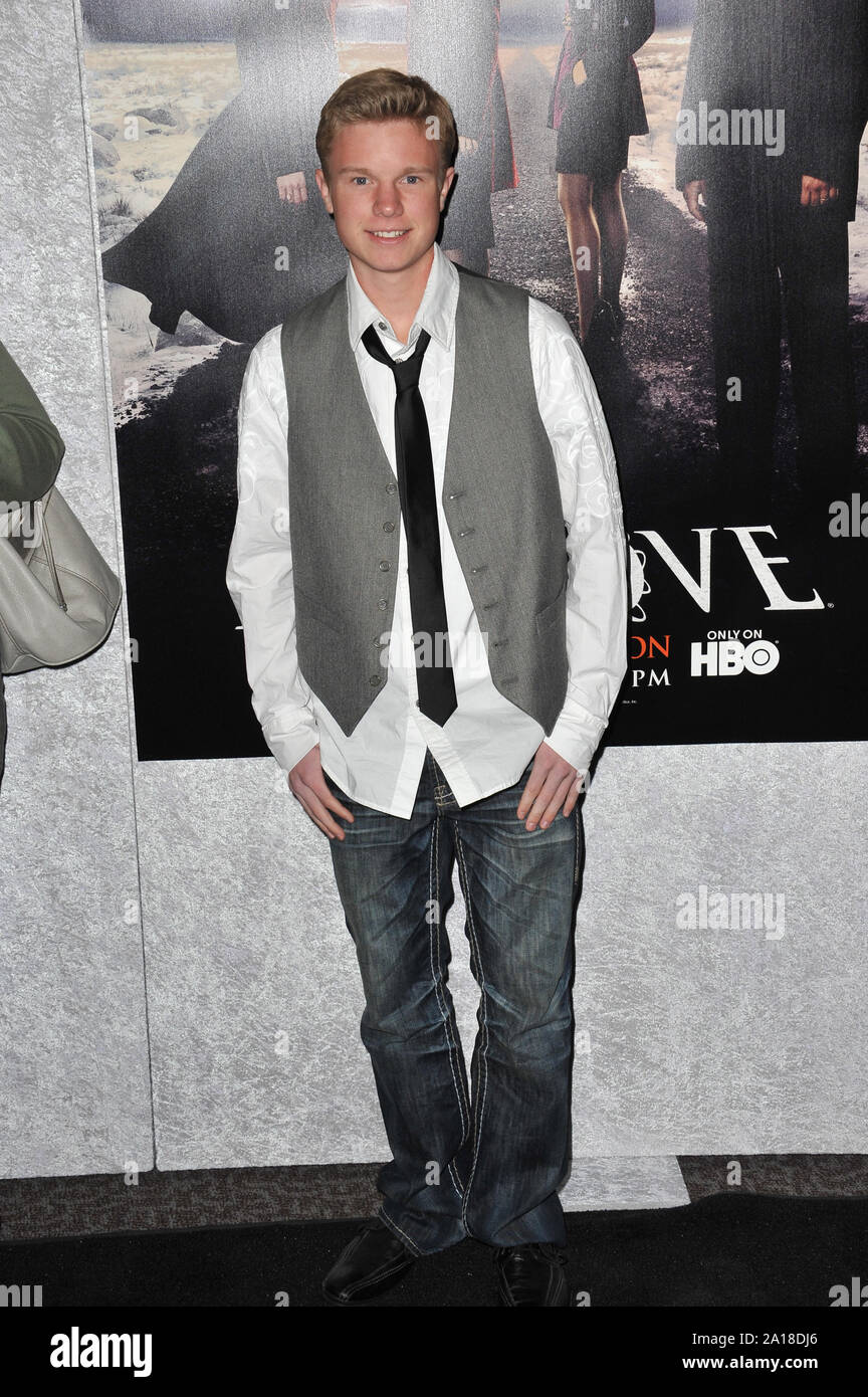 LOS ANGELES, CA. January 12, 2011: Cody Klop at the season five ...