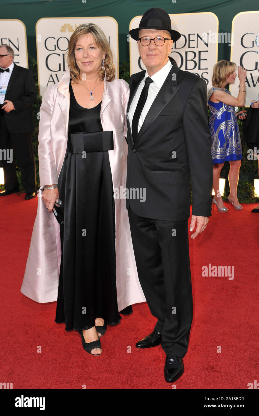 LOS ANGELES, CA. January 17, 2011: Geoffrey Rush at the 68th Annual ...