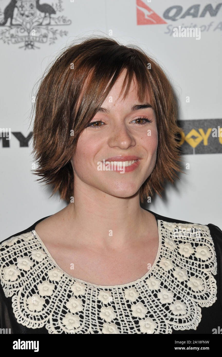 LOS ANGELES, CA. January 22, 2011: Ren e Felice Smith at the 2011 G'Day USA Black Tie Gala at ...