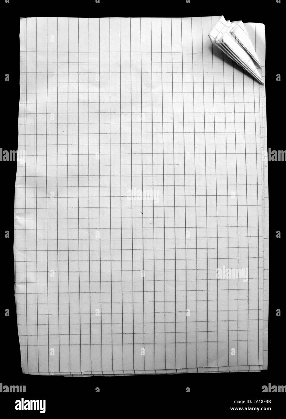 Blank sheets paper binder Black and White Stock Photos & Images - Alamy