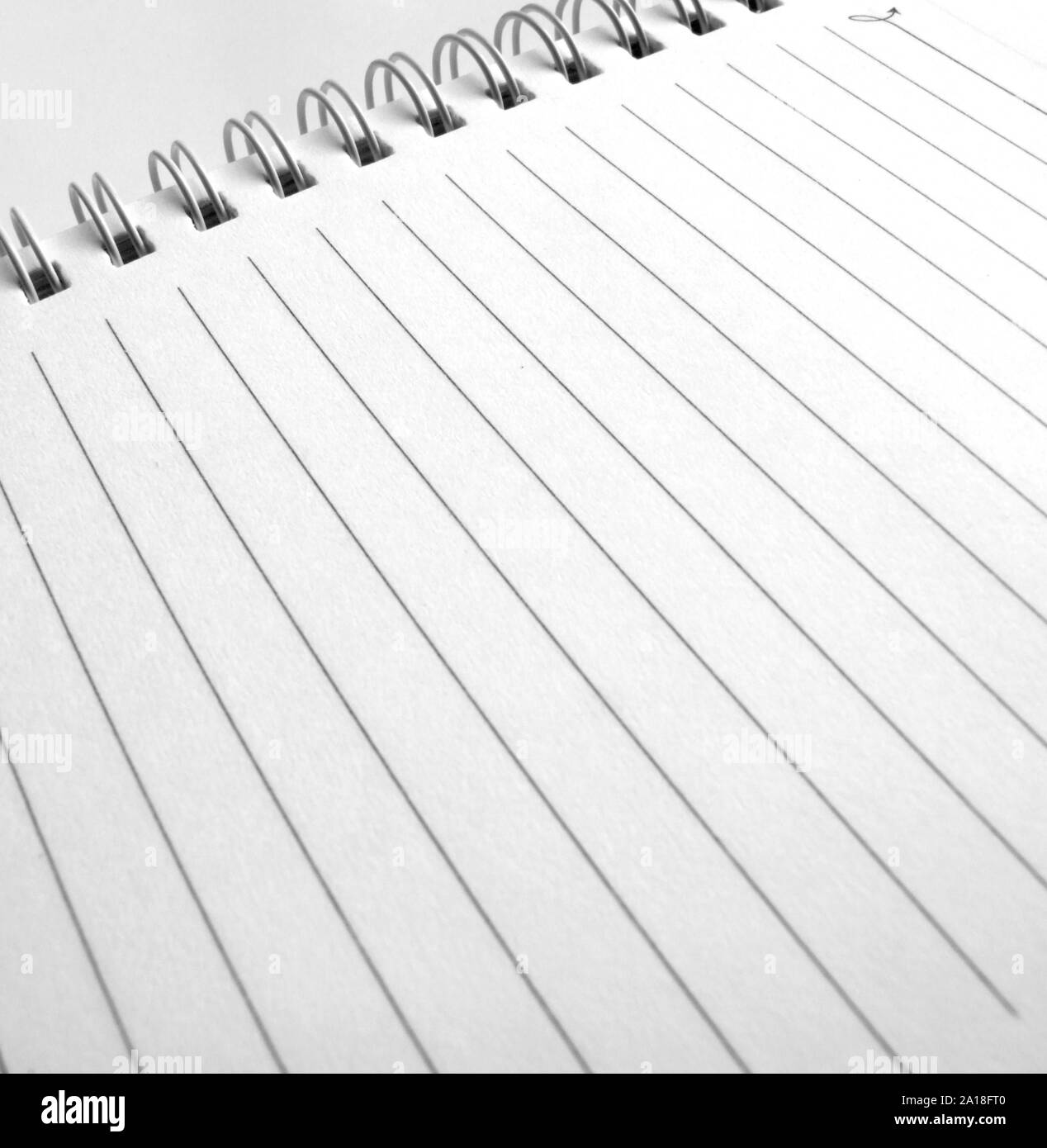 Spiral binding Black and White Stock Photos & Images - Alamy