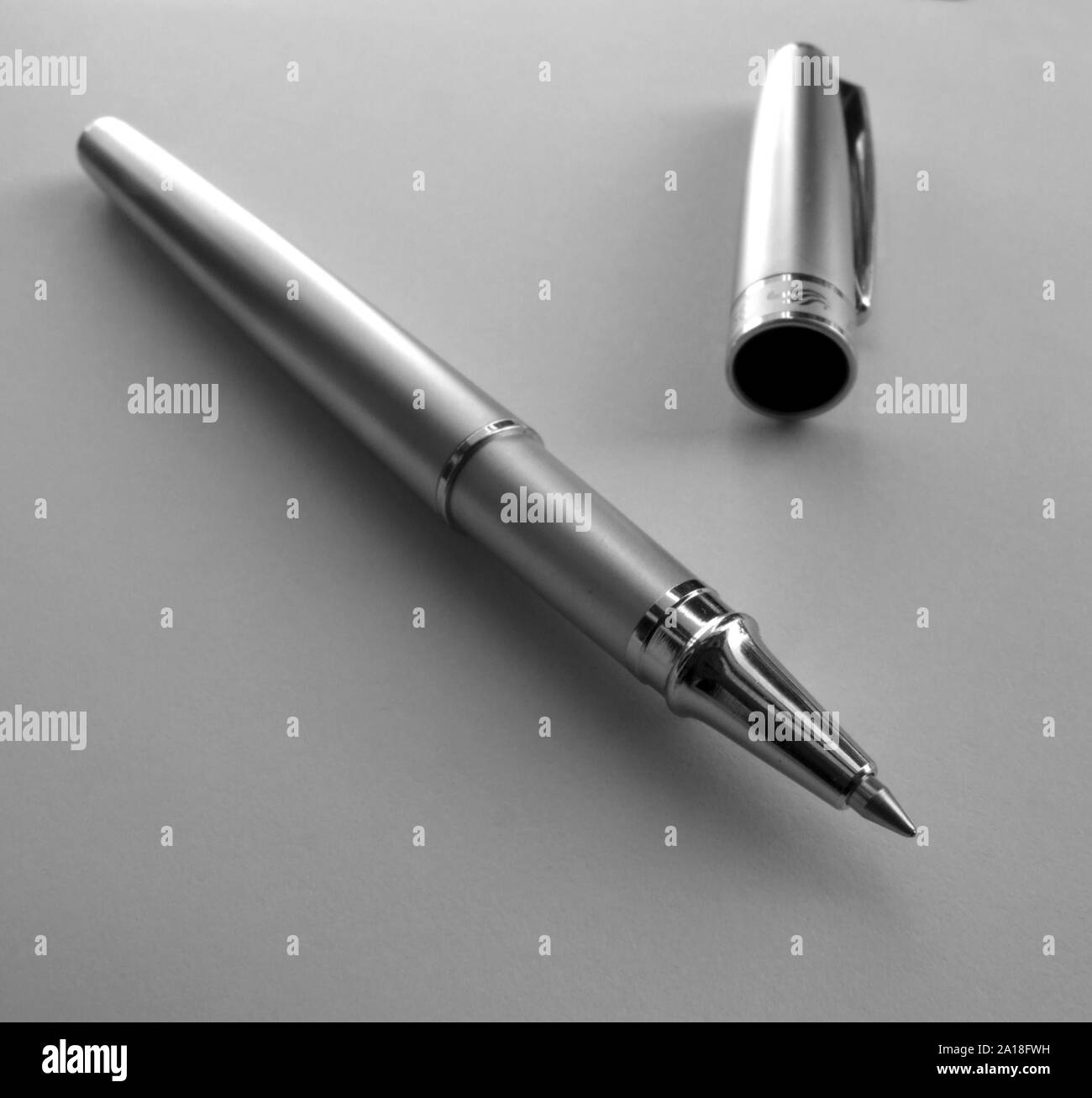 Handwriting text writing office Black and White Stock Photos & Images ...