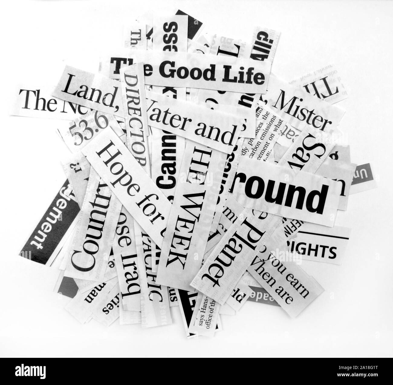 News print close up Black and White Stock Photos & Images - Alamy