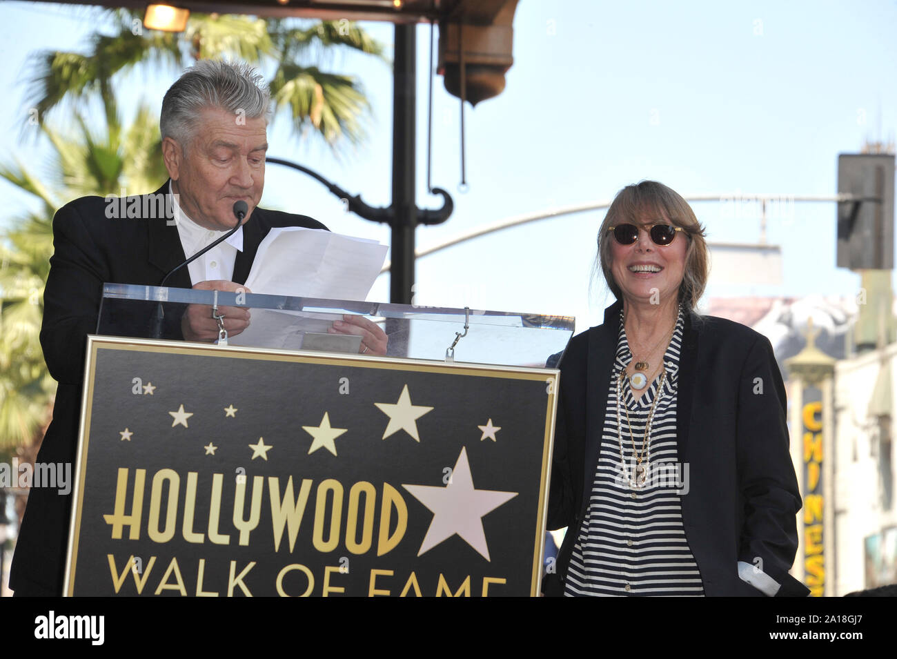 LOS ANGELES, CA. August 01, 2011: Sissy Spacek with director David ...