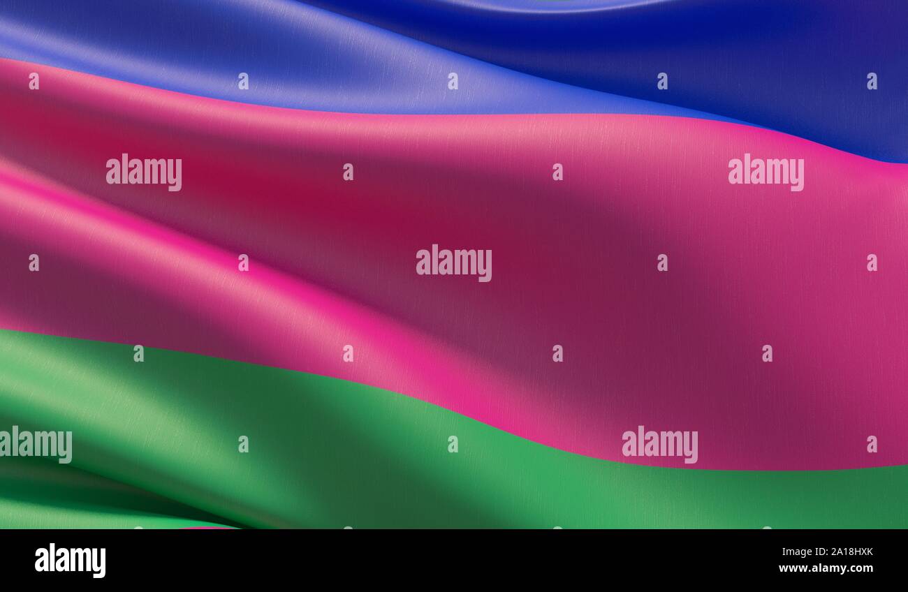 Flags of the federal subjects of Russia Stock Photo - Alamy