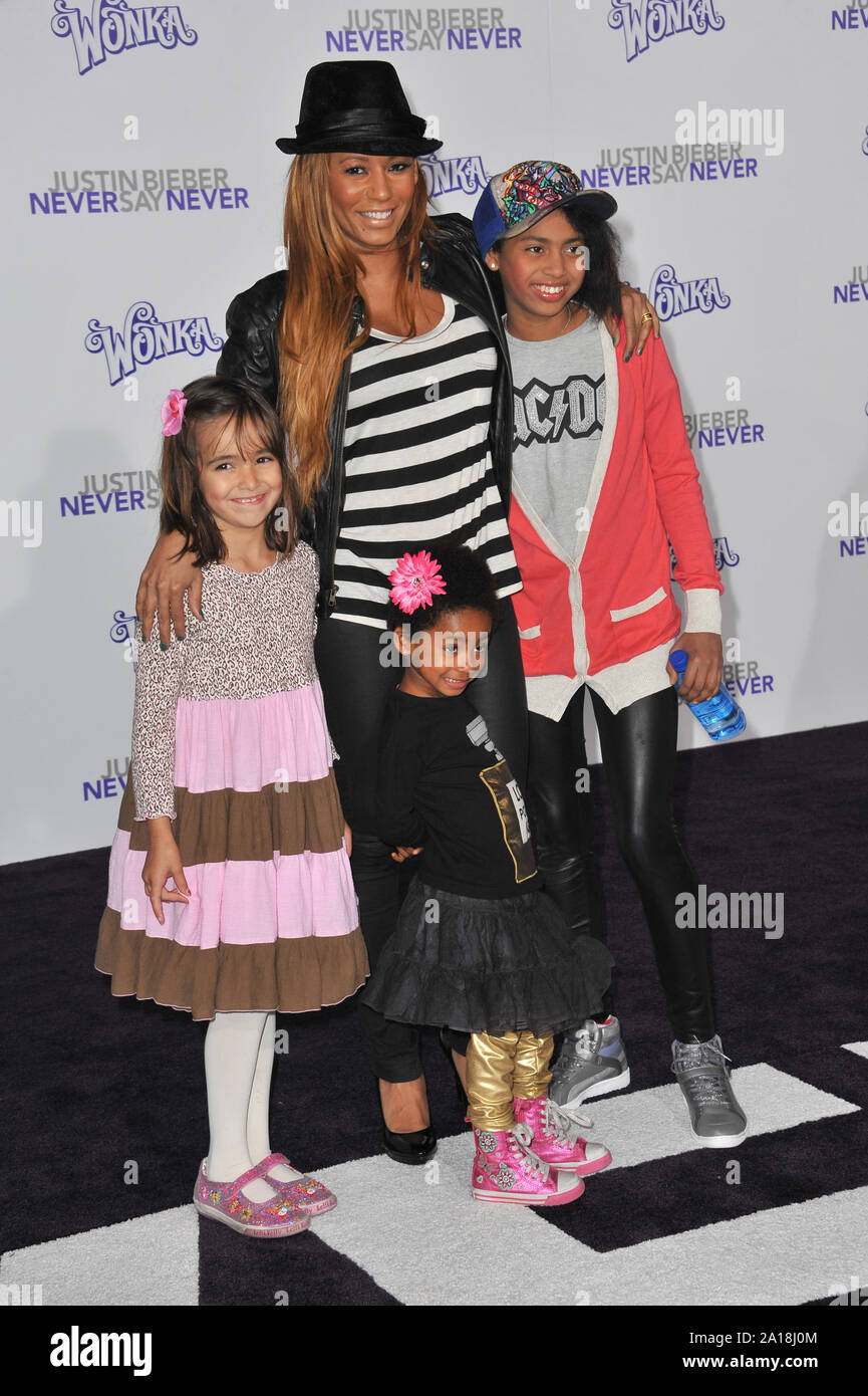 Mel b and daughter hi-res stock photography and images - Alamy