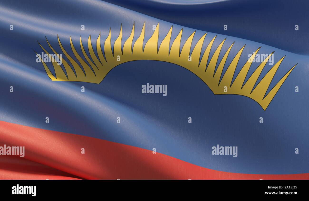 Flags of the federal subjects of Russia Stock Photo - Alamy