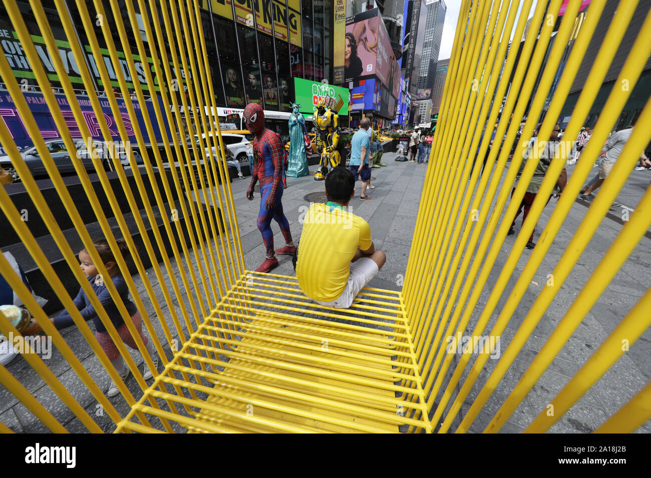 The Times Square is an intersection of streets in Manhattan.The Times ...