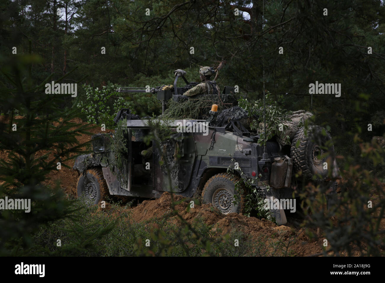U.S. Soldiers with 3rd Platoon, 1-503rd Dog Company, 503rd Infantry ...