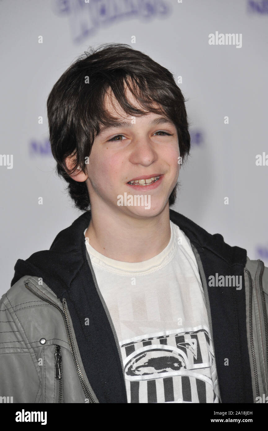 LOS ANGELES, CA. February 08, 2011: Zachary Gordon at the Los Angeles ...
