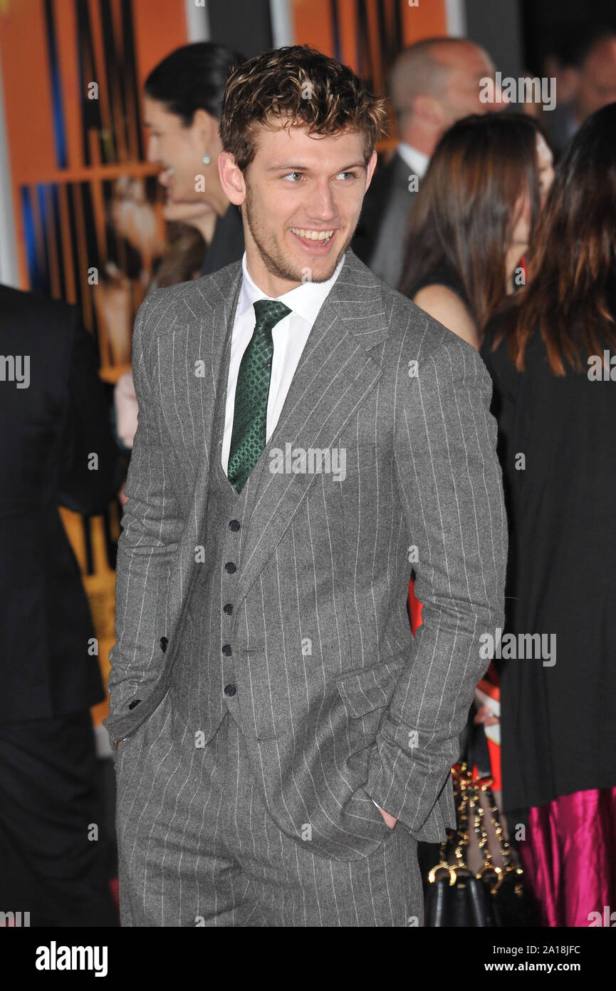 LOS ANGELES, CA. February 09, 2011: British actor Alex Pettyfer at the ...