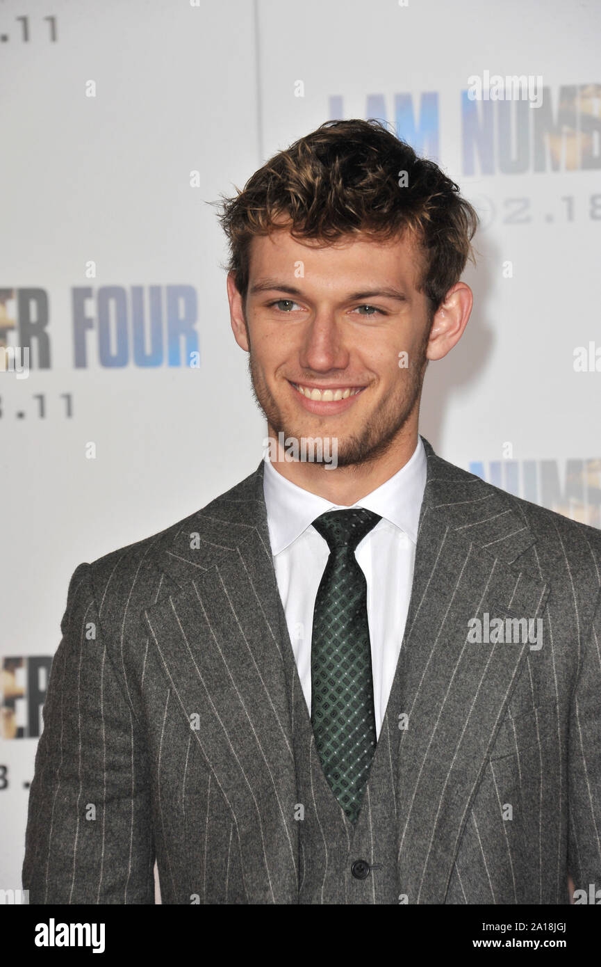 LOS ANGELES, CA. February 09, 2011: British actor Alex Pettyfer at the ...
