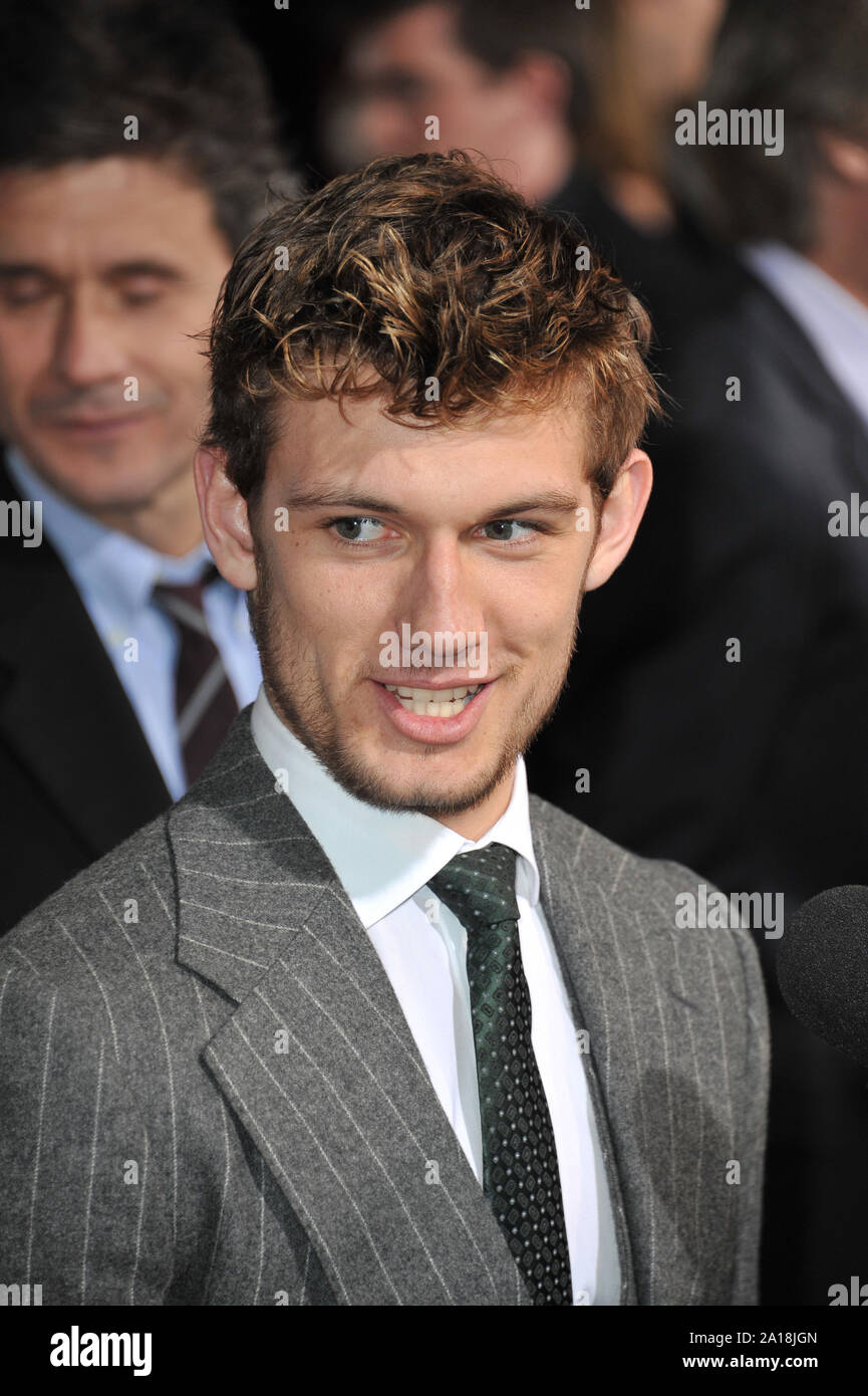 LOS ANGELES, CA. February 09, 2011: British actor Alex Pettyfer at the ...