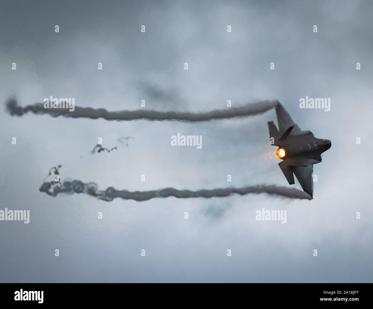 Capt. Andrew "Dojo" Olson, F-35 Demonstration Team pilot and commander ...