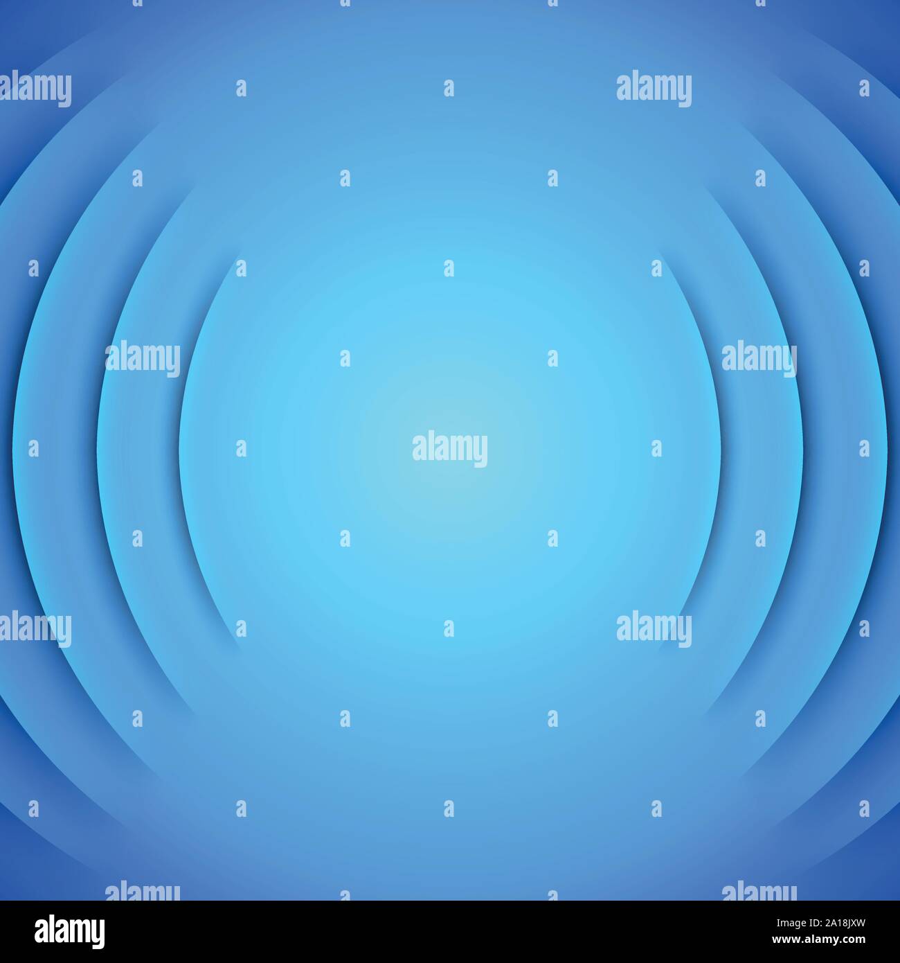 Abstract sound themed vector background with blue layers Stock Vector ...