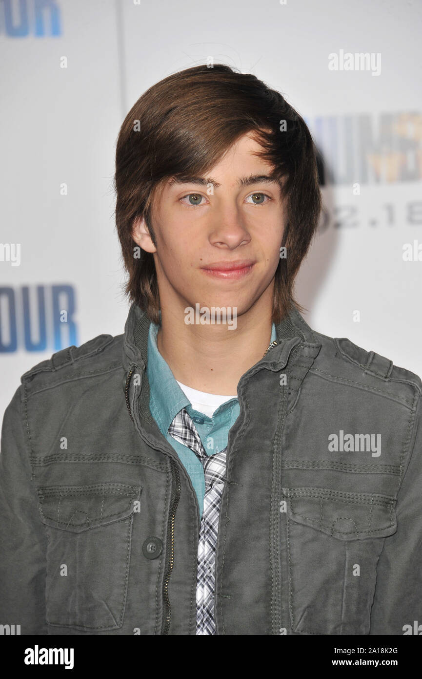 LOS ANGELES, CA. February 09, 2011: Jimmy Bennett at the world premiere ...