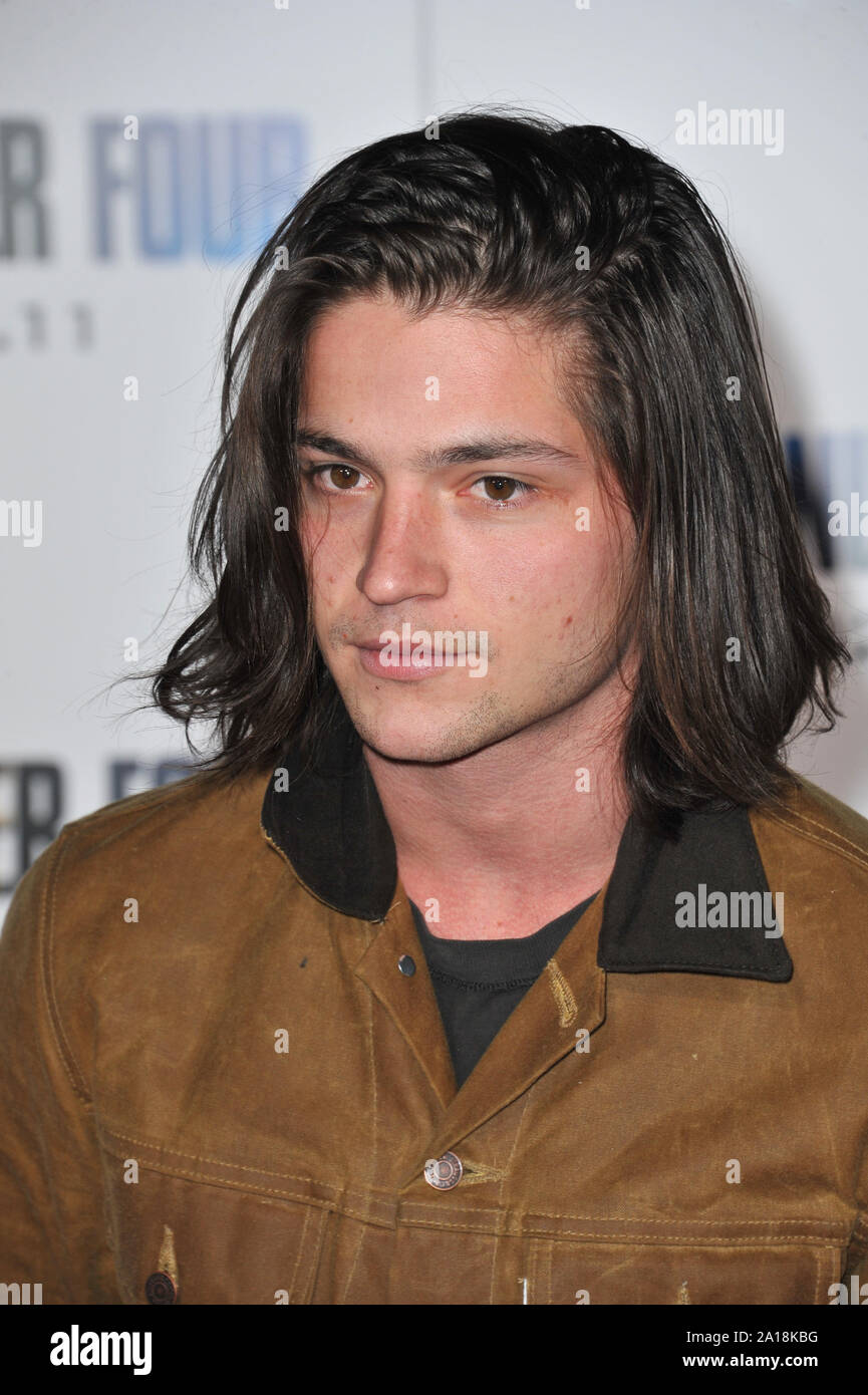 LOS ANGELES, CA. February 09, 2011: Thomas McDonnell at the world premiere of "I Am Number Four ...