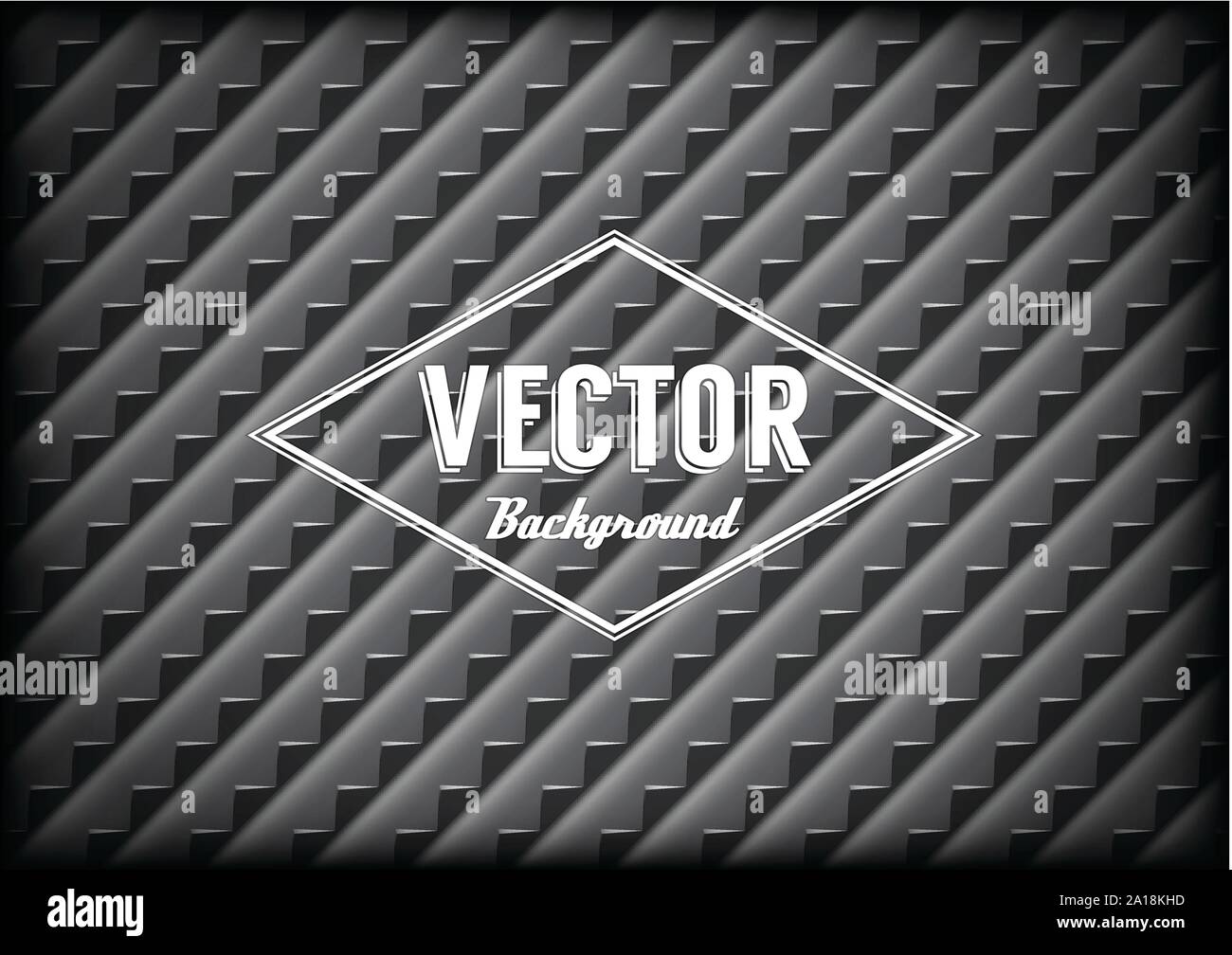 Steel grid background with sharp teeth and label Stock Vector Image ...